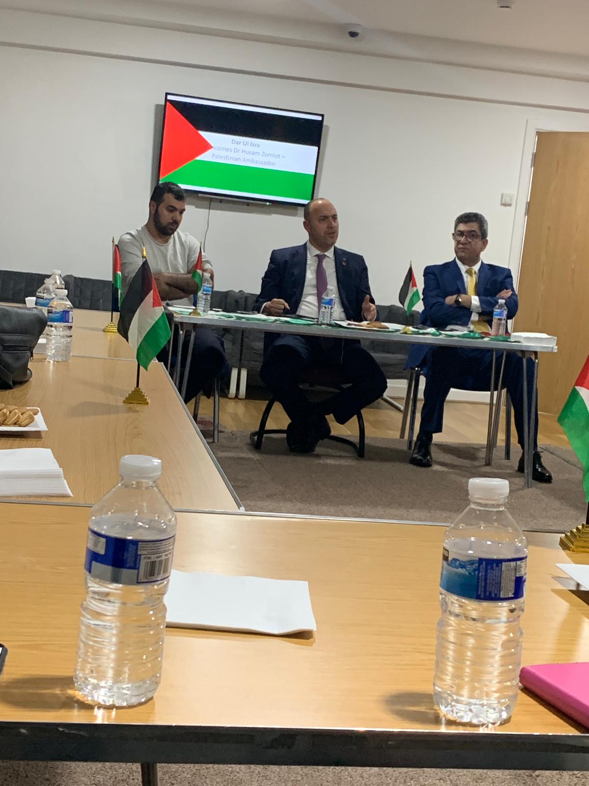 Palestinian Ambassador to UK meets with the Palestinian Community in ...